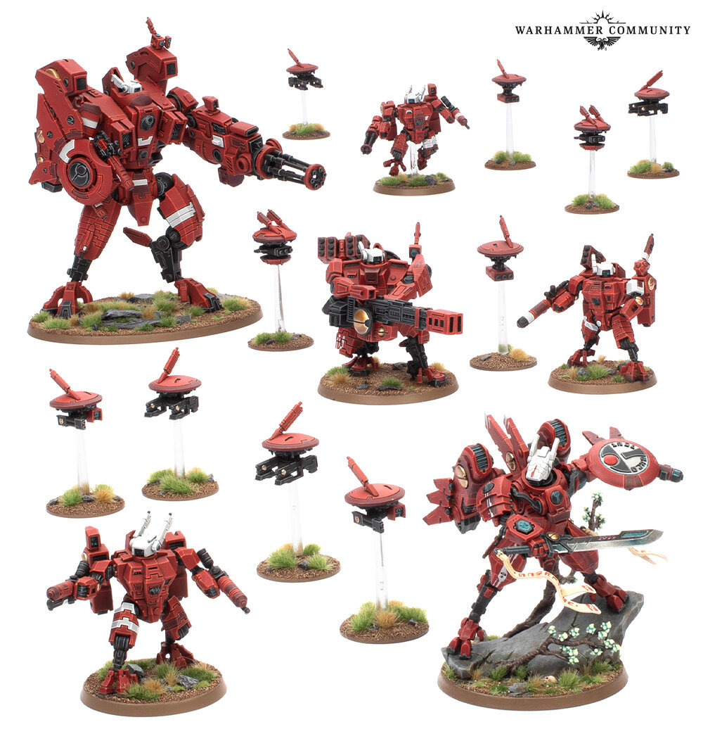 T’au Empire – Farsight Cadre Battleforce | Warhammer 40 K | Gameskont ...